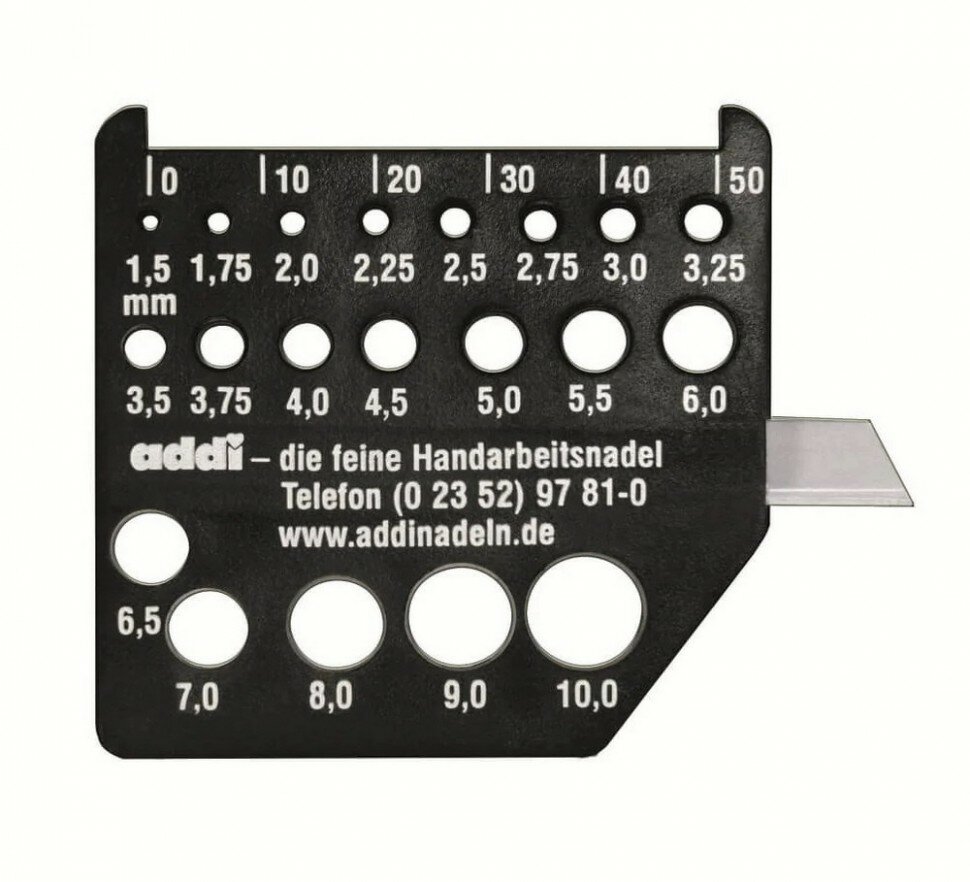 Addi 404-7 Измеритель спиц с ножом
