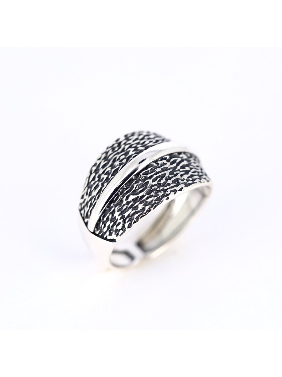 Кольцо на фалангу, серебро, 925 проба, оксидирование