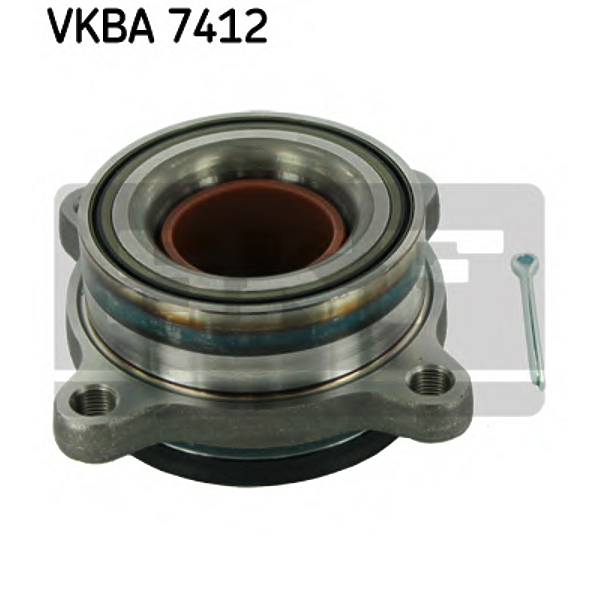 SKF VKBA7412 (009 / 009214 / 00921430) подшипник пер. ступицы [ступица в сборе]