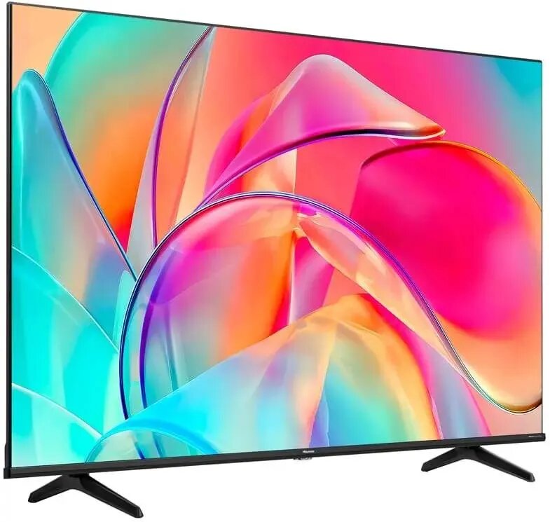 Телевизор QLED 43" Hisense 43E7KQ черный (Ultra HD 4K, 60Hz, Smart TV)