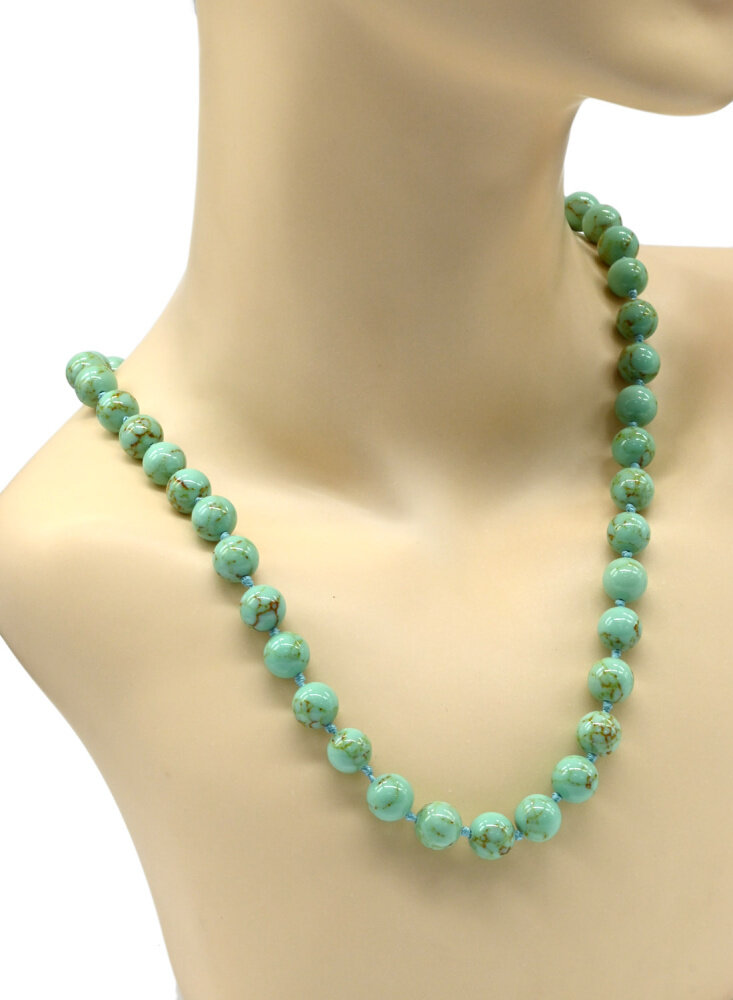 Бусы, бирюза