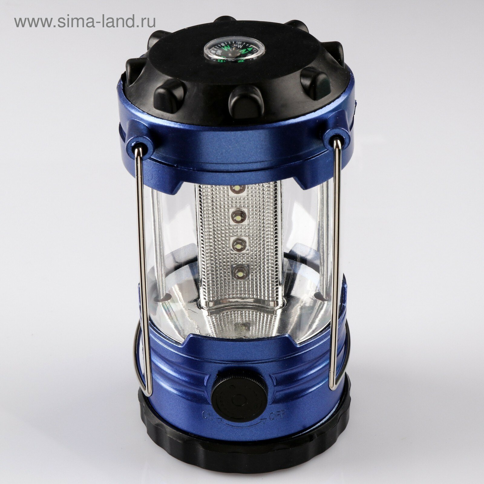 Фонарь кемпинговый «Мастер К», 1 режим, 14.5×8 см, от батареек 3×ААА