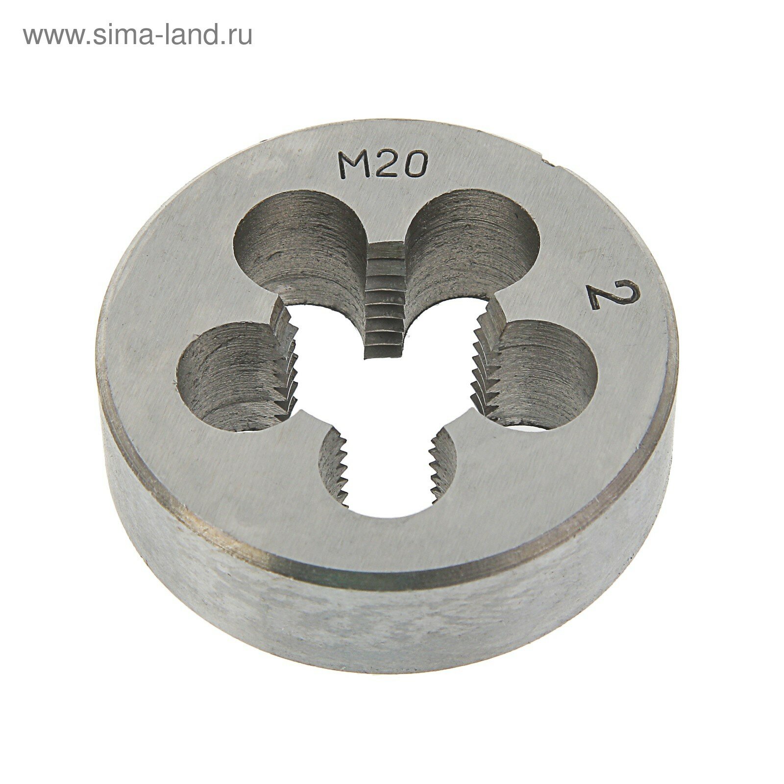 Плашка метрическая тундра, М20 х 2 мм, 2705946