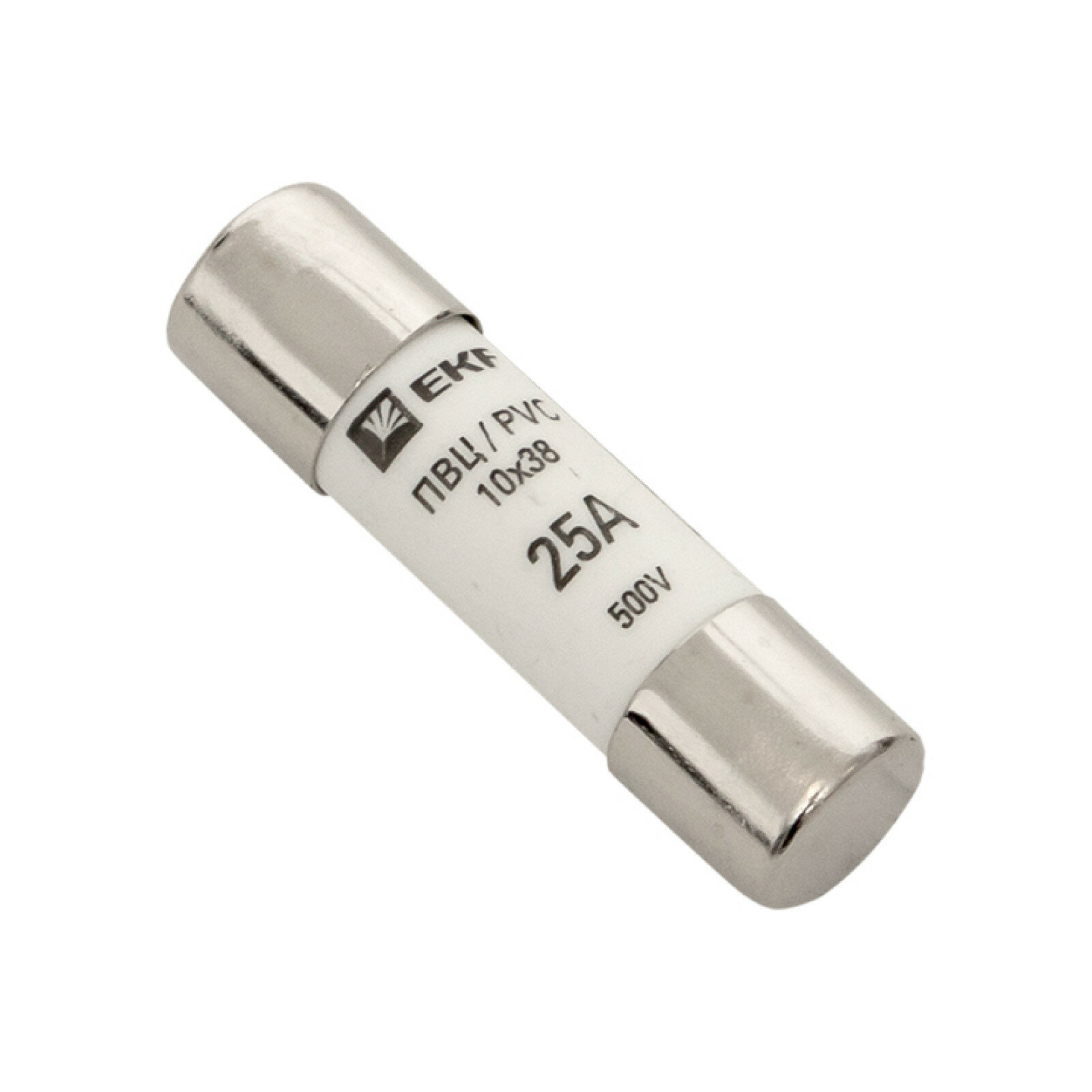 Плавкая вставка EKF PROxima, цилиндрическая, 25A, 10x38 мм, 20 шт.