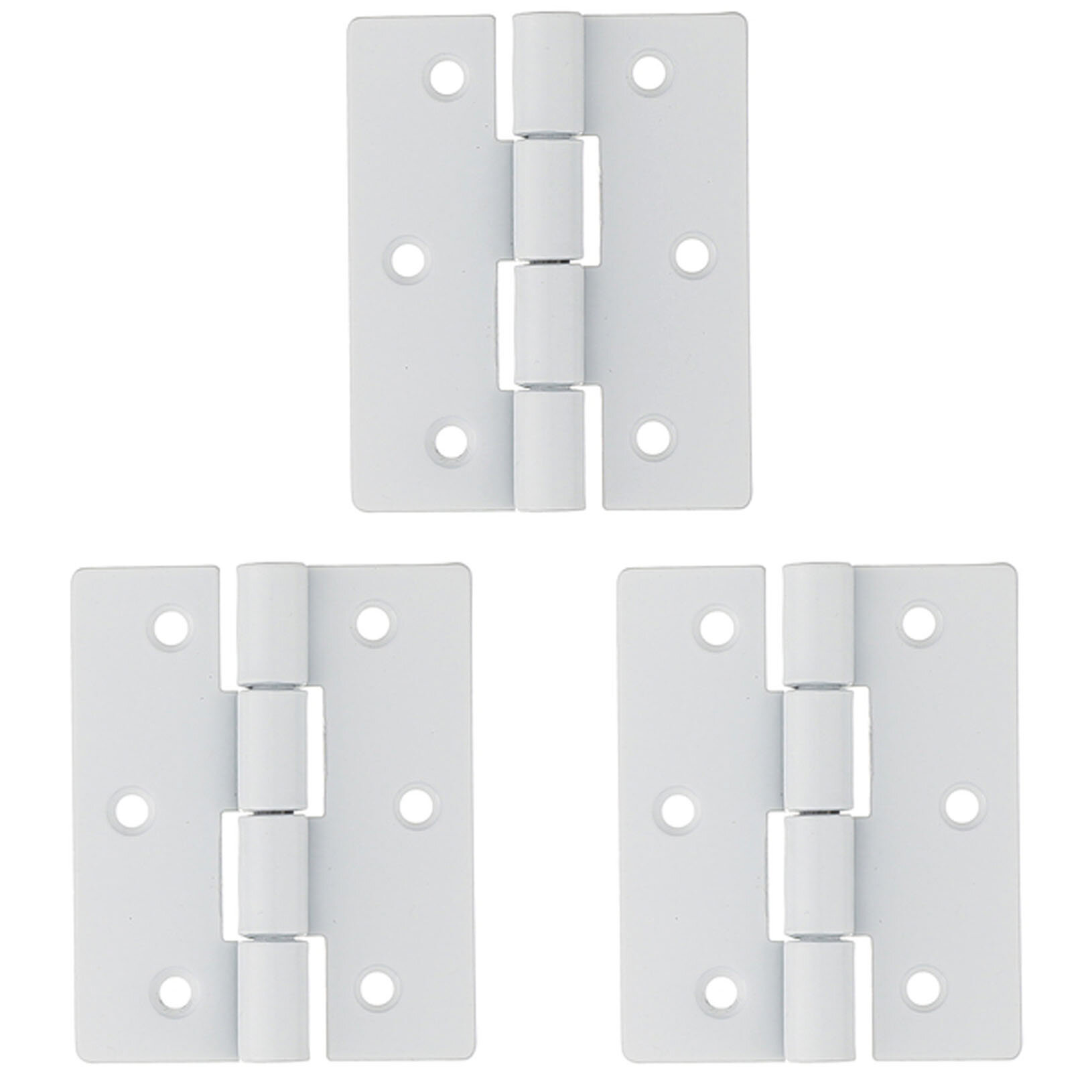 Петля ПН 1 универсальная неразъемная 60х40 мм белая (6 шт.)