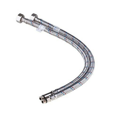 Подводка для смесителей для воды 1/2" 100 см (пара)