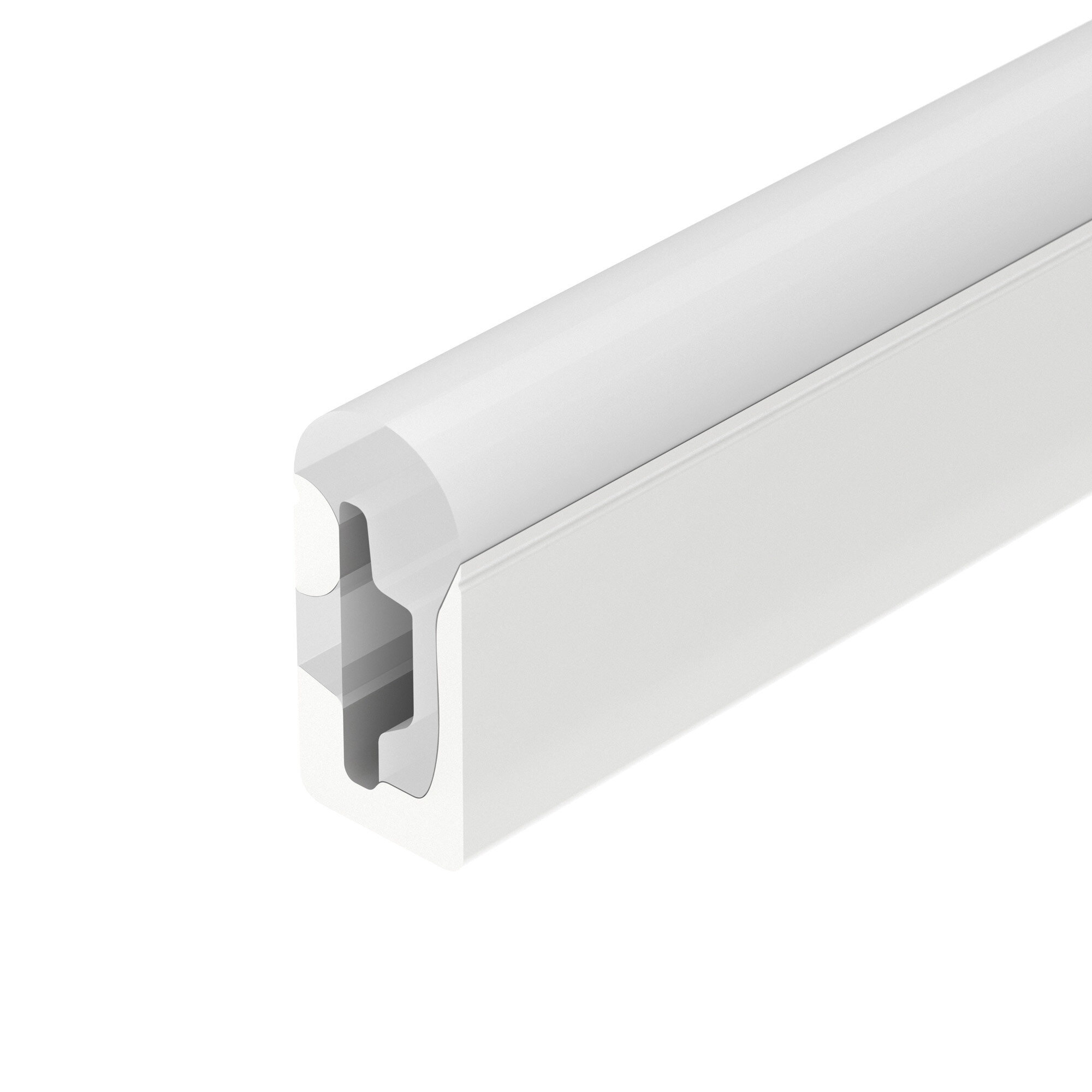 Профиль для светодиодной ленты Arlight Силиконовый профиль WPH-FLEX-0613-SIDE-S8-20m WHITE (Arlight, Силикон), 20м
