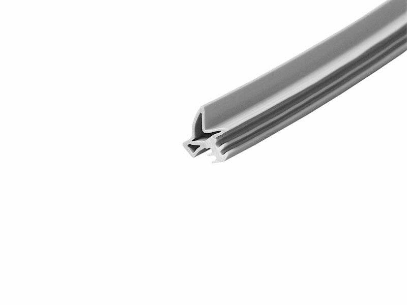 Уплотнитель контурный для межкомнатных дверей DEVENTER, ТЭП, белый RAL 9016, 200 м