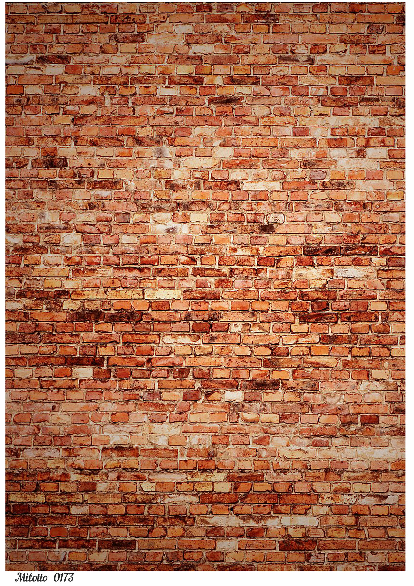 Декупажная рисовая карта А4 салфетка 0173 кирпичная стена винтаж крафт DIY Milotto