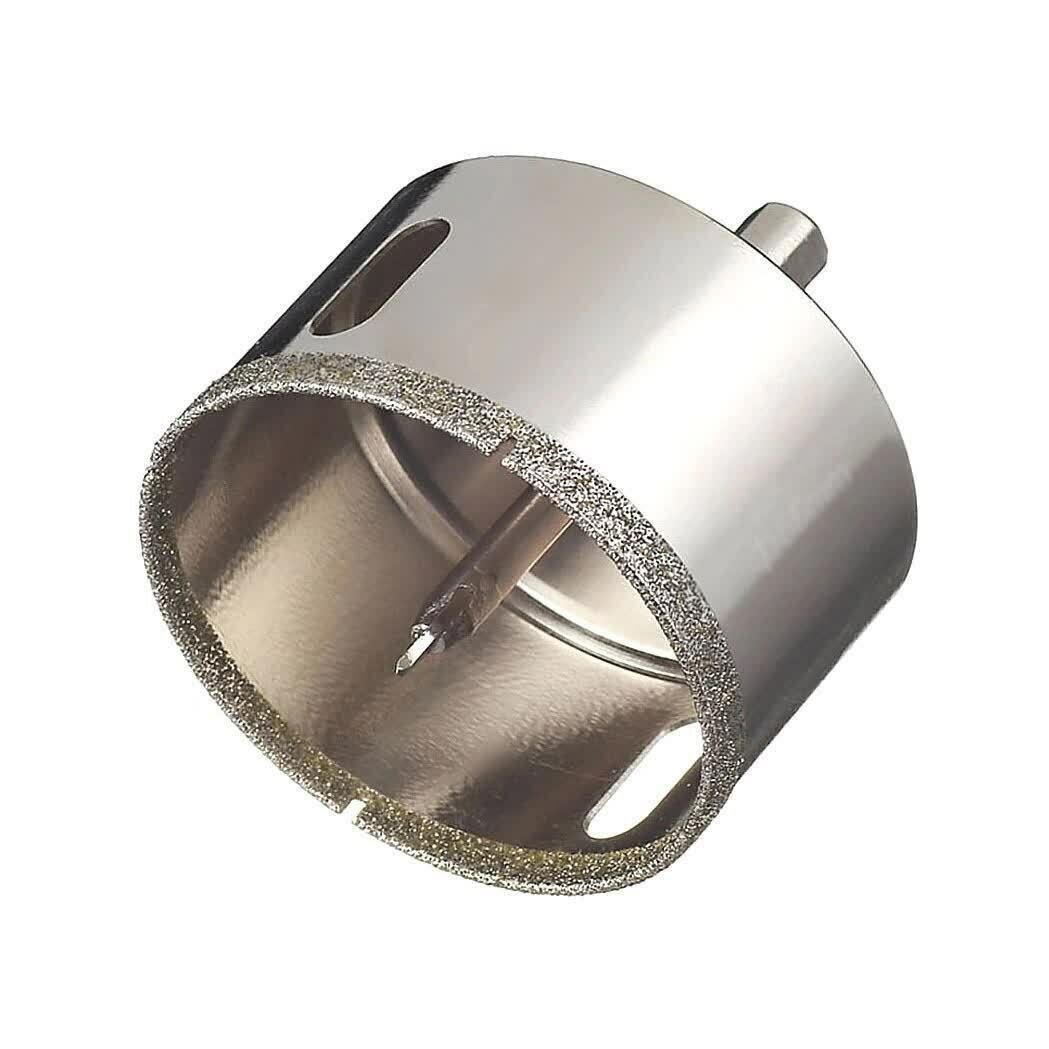 Коронка алмазная 75мм по керамограниту с центрирующим сверлом ADM Tools Professional