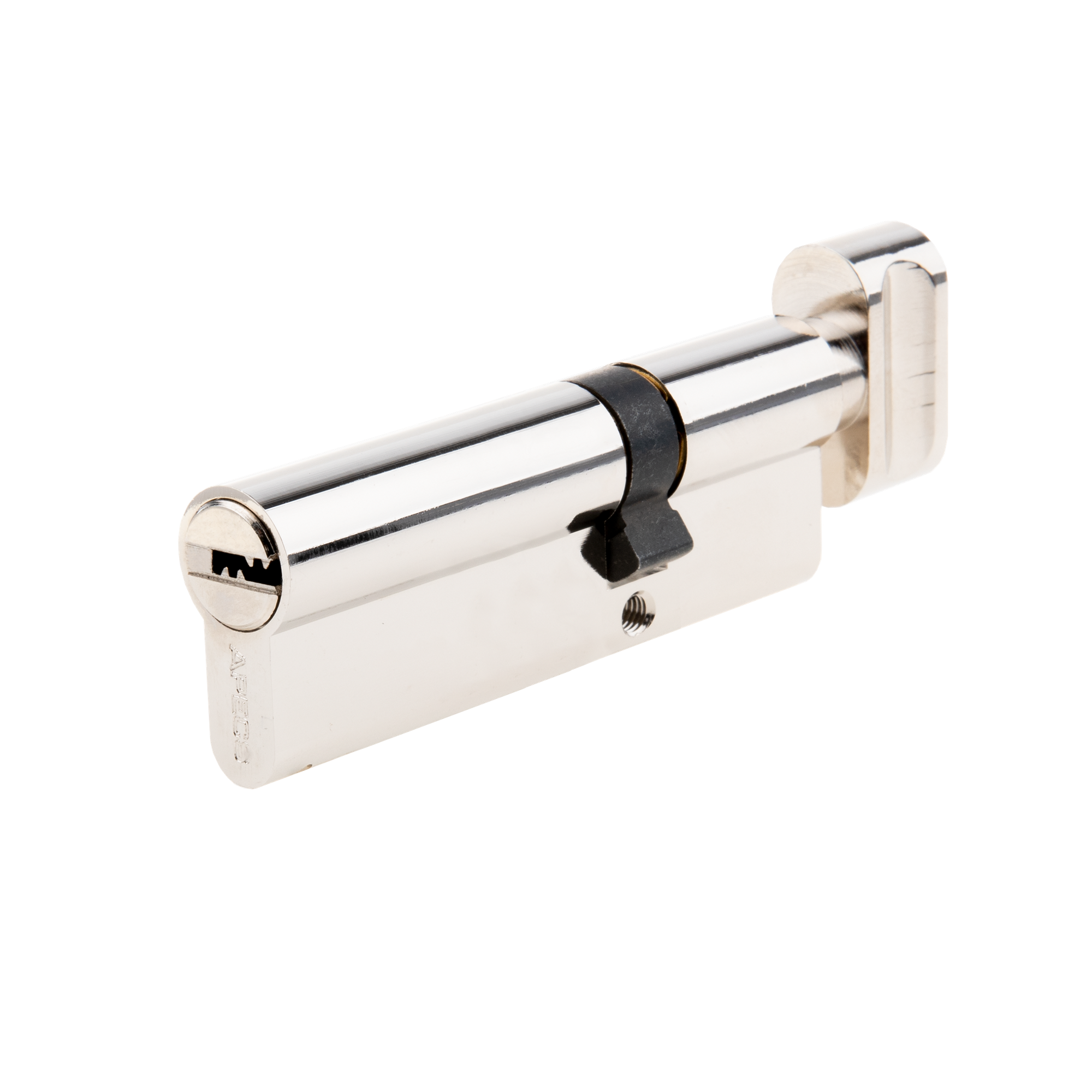 Цилиндровые механизмы Apecs Pro LM-90(30C/60)-C-NI 90 мм, ключ/вертушка, цвет никель