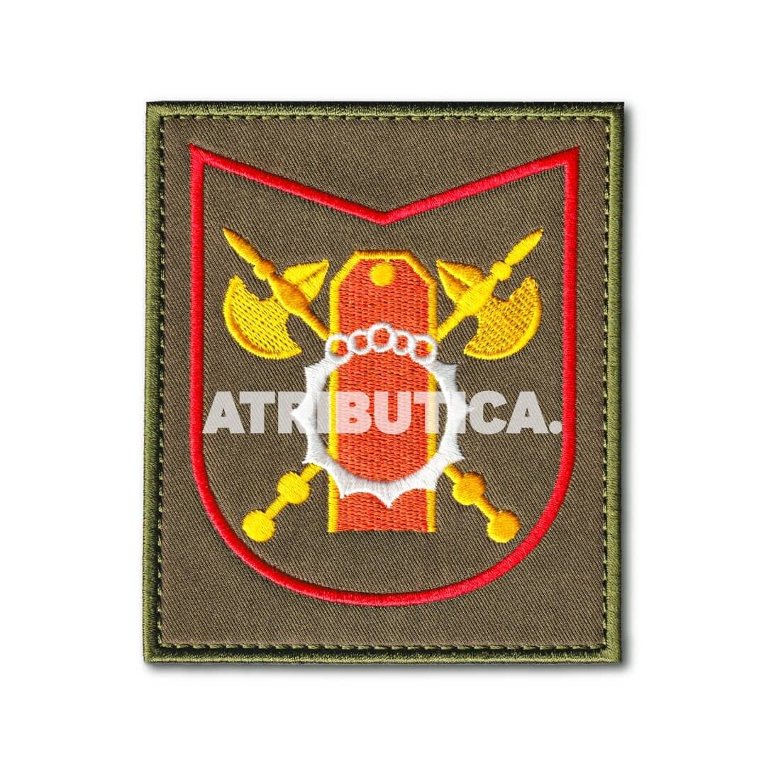 Нашивка ( Шеврон ) На Рукав 470-й Методико-Кинологический Центр Служебного Собаководства ВС Приказ №300 / Оливковая (Оливковый / Пришивной)