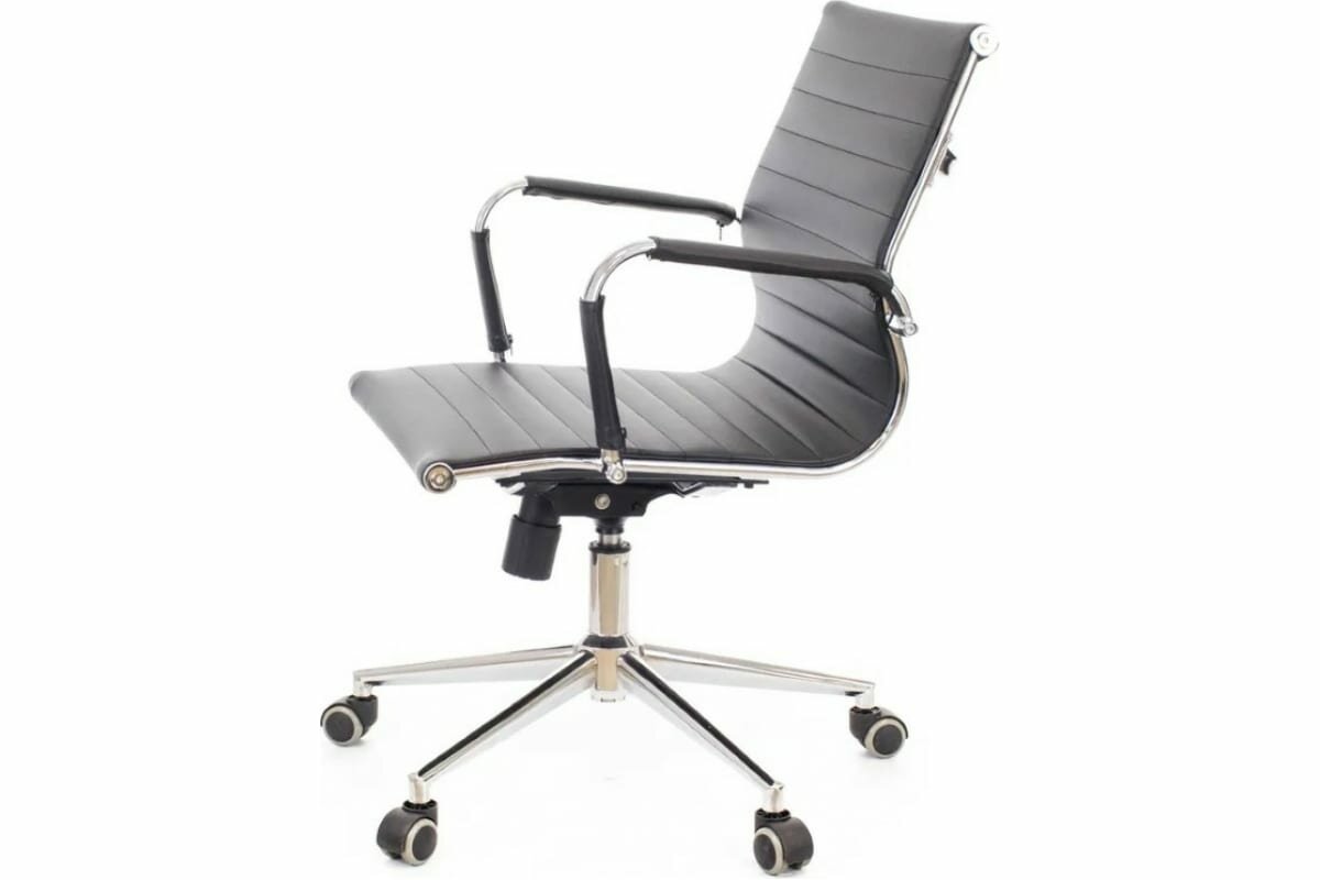 Компьютерное кресло Everprof Leo T Экокожа/Черный (EP-leotecoblack)