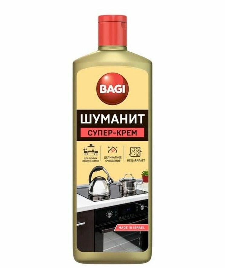 Bagi Шуманит Супер-крем Средство для деликатной очистки и придания блеска универсальное 350 мл