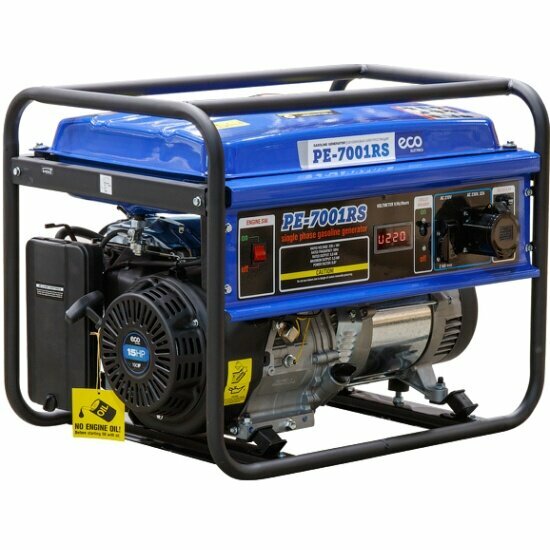 Генератор Eco бензиновый PE-7001RS