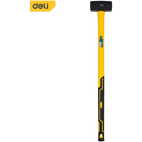 Кувалда Deli Tools DL447030, 3000 гр, фибергласовая рукоять.