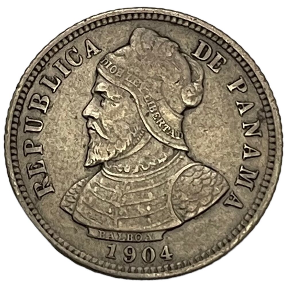 Панама 10 сентесимо 1904 г.