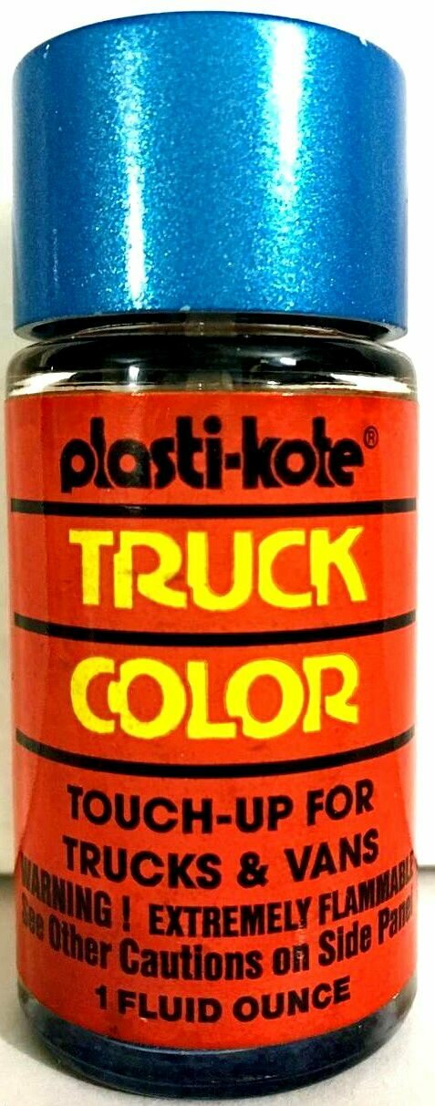 498, RPL ВАЗ Лада краска Лазурно-синий Azur Blue 2014 - 2021гг Синий перламутровый металлик 30 мл Эмаль для сколов царапин и повреждений