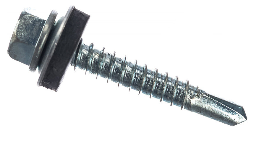 Саморезы ЗУБР СКМ кровельные, 50 х 5.5 мм, 1 000 шт, для металлических конструкций