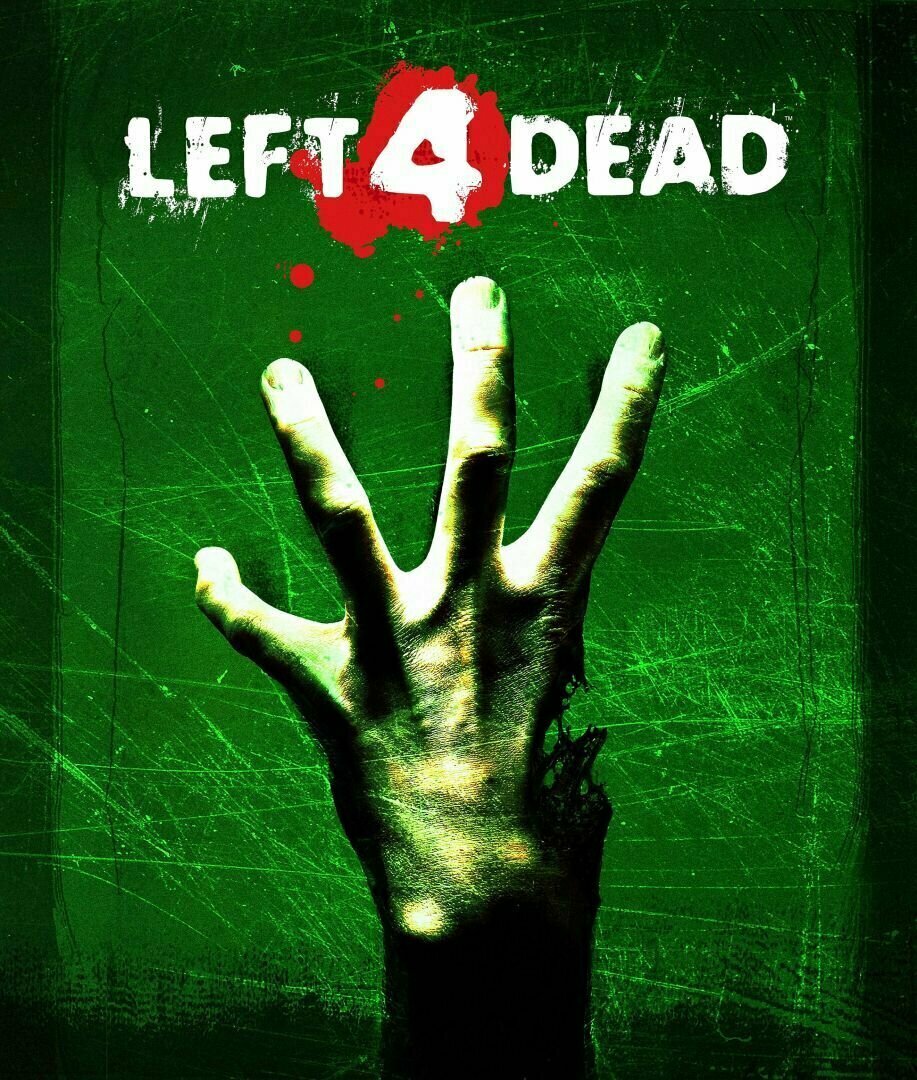Плакат, постер Брошен Умирать/Left 4 dead на бумаге, размер 42х60см