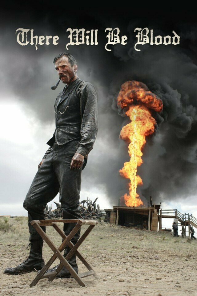 Плакат, постер There Will Be Blood/Нефть на бумаге, размер 21х30см