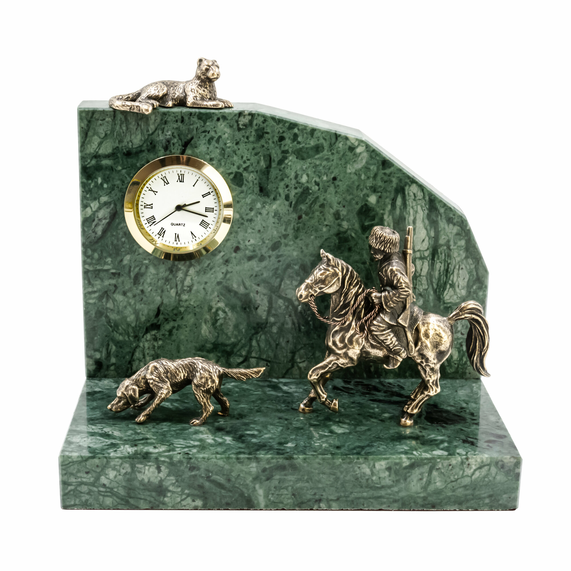 Настольные часы Всадник (ВхШхД 14см./9см./15см.)