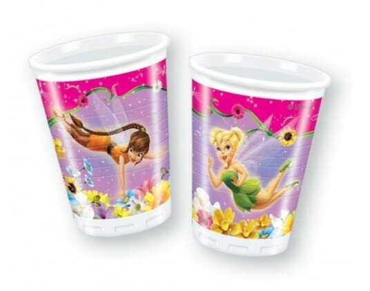 Procos S.A. Стаканы пластиковые "Долина Фей", 200 мл