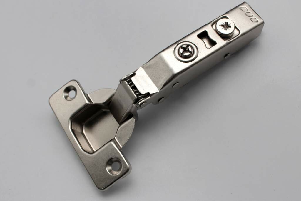 Петля для накладных дверей Firmax Smartline Clip On, Soft-Close, угол открывания 105°, 48мм, чашка 35 мм, 2 шт