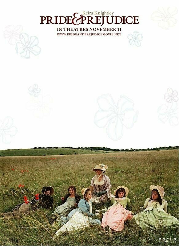 Плакат, постер Гордость и предубеждение (Pride & Prejudice), Джо Райт на бумаге, размер 21х30см