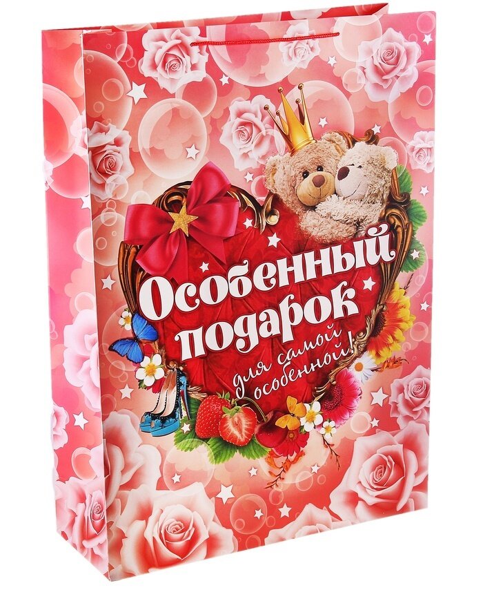 Пакет Особенный Подарок (18см Х 51см Х 71см)