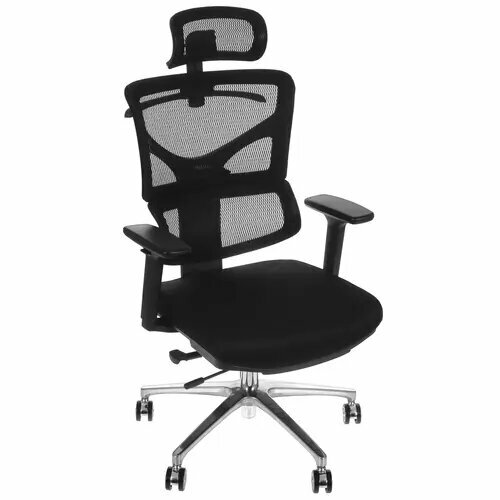 39711 Evolution Кресло офисное Evolution Ergo Fabric черный