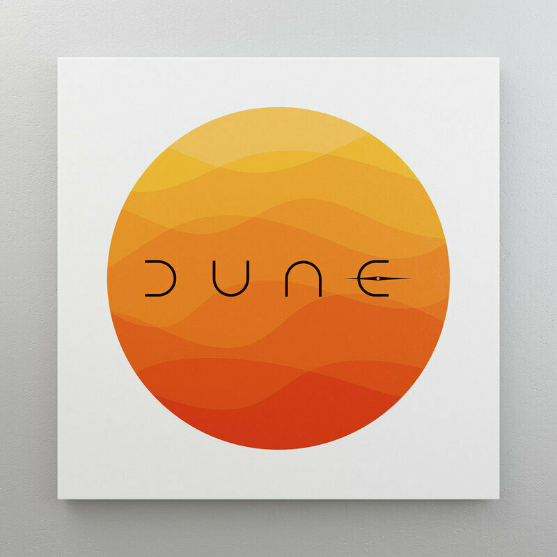 Интерьерная картина на холсте "Дюна - арт" размер 60x60 см
