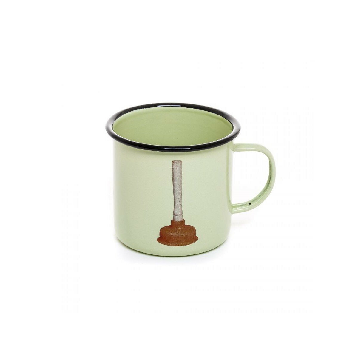 Кружка Seletti Toiletpaper Enamel Mug Plunger 16859