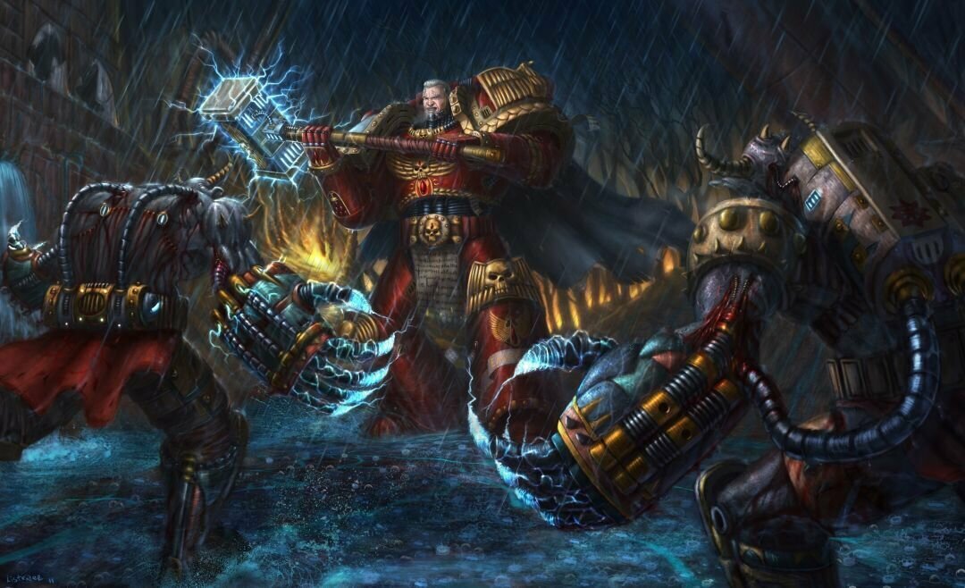 Плакат, постер Warhammer, Вархаммер на бумаге, размер 42х60см