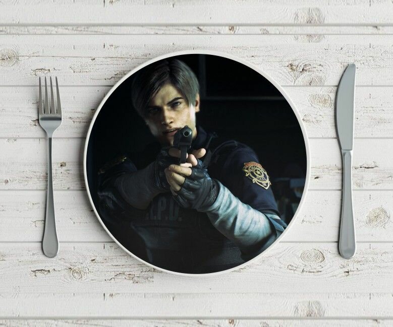 Тарелка Resident Evil, Обитель зла №9