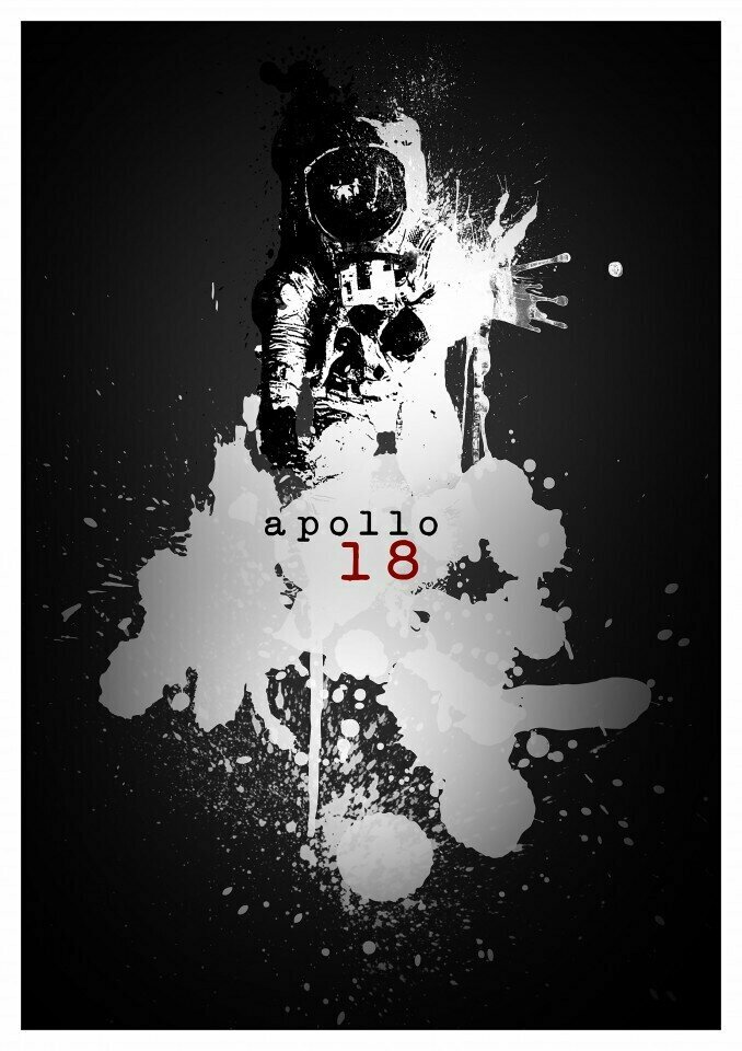 Плакат, постер Аполлон 18/Apollo на бумаге, размер 21х30см