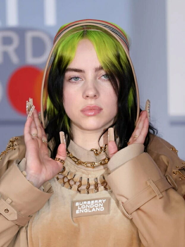 Плакат, постер Billie Eilish/Билли Айлиш на холсте, размер 30х42см