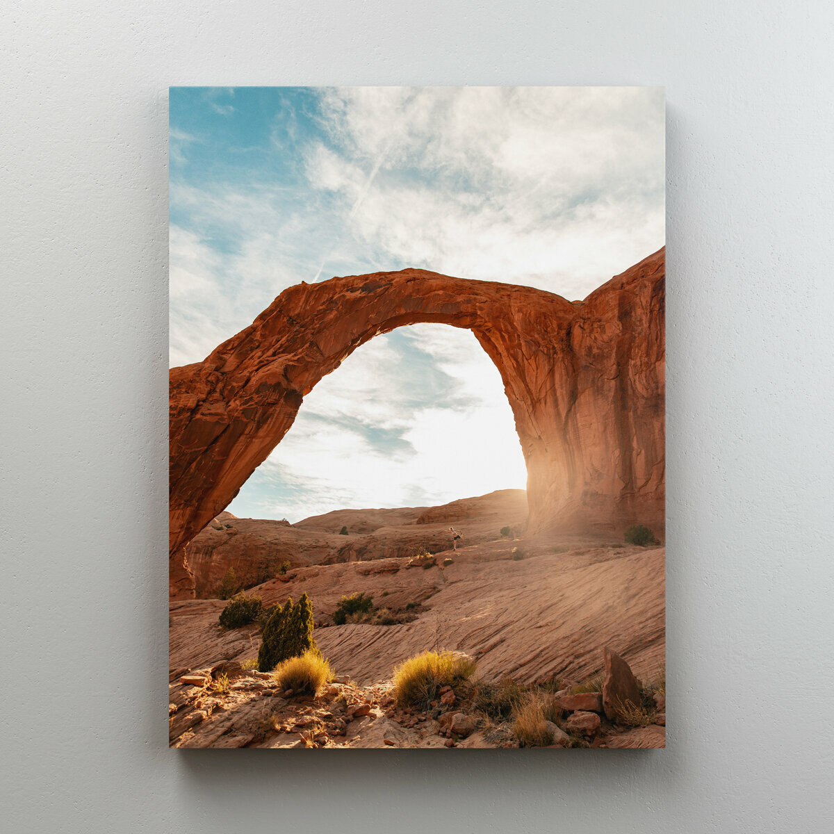 Интерьерная картина на холсте "Природная арка" природа, размер 45x60 см