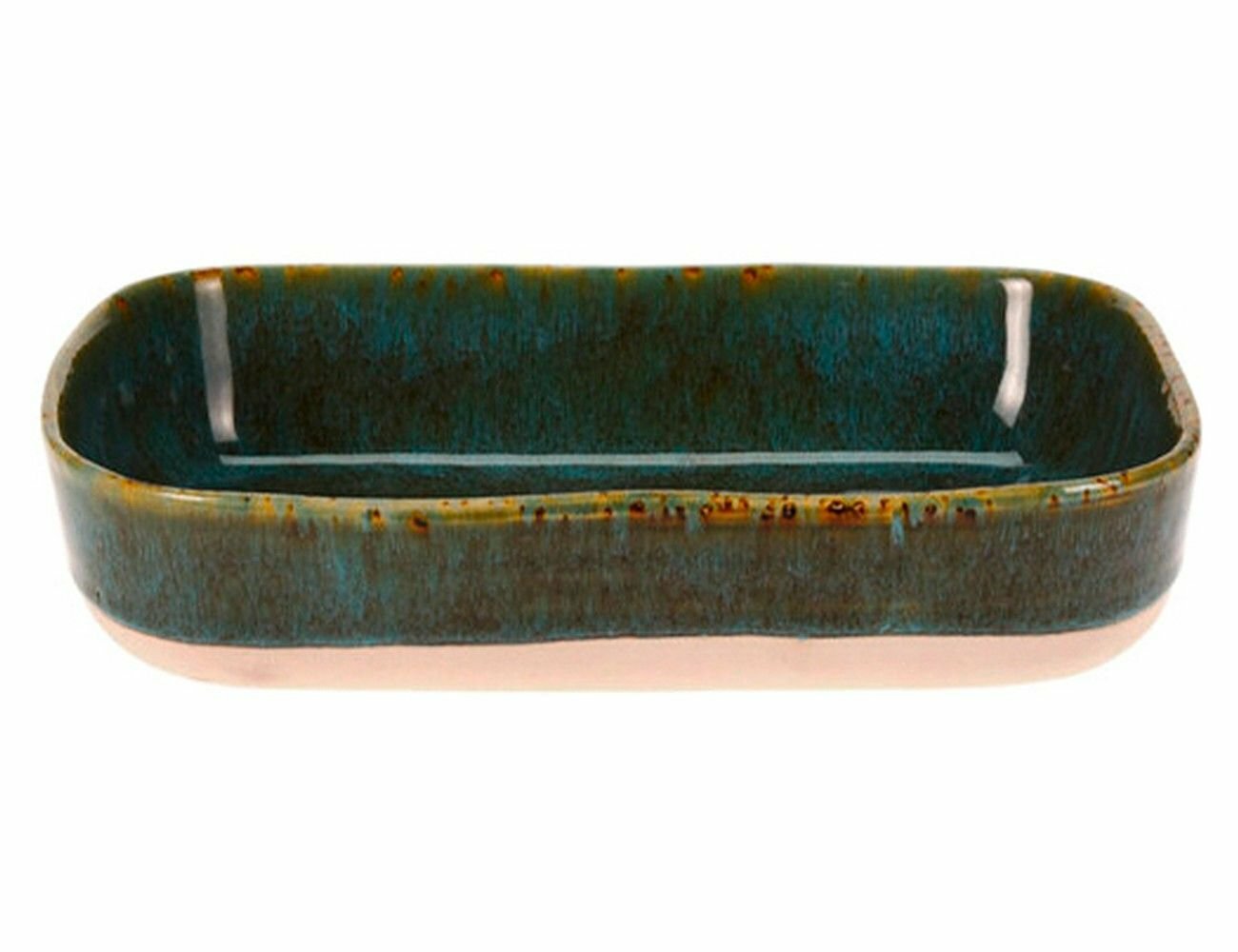 Форма для запекания, керамика, синяя, 22х15 см, Koopman International