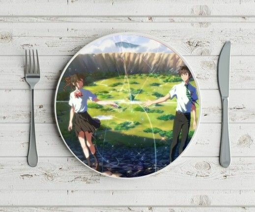 Тарелка по аниме Твоё Имя, Your Name №10