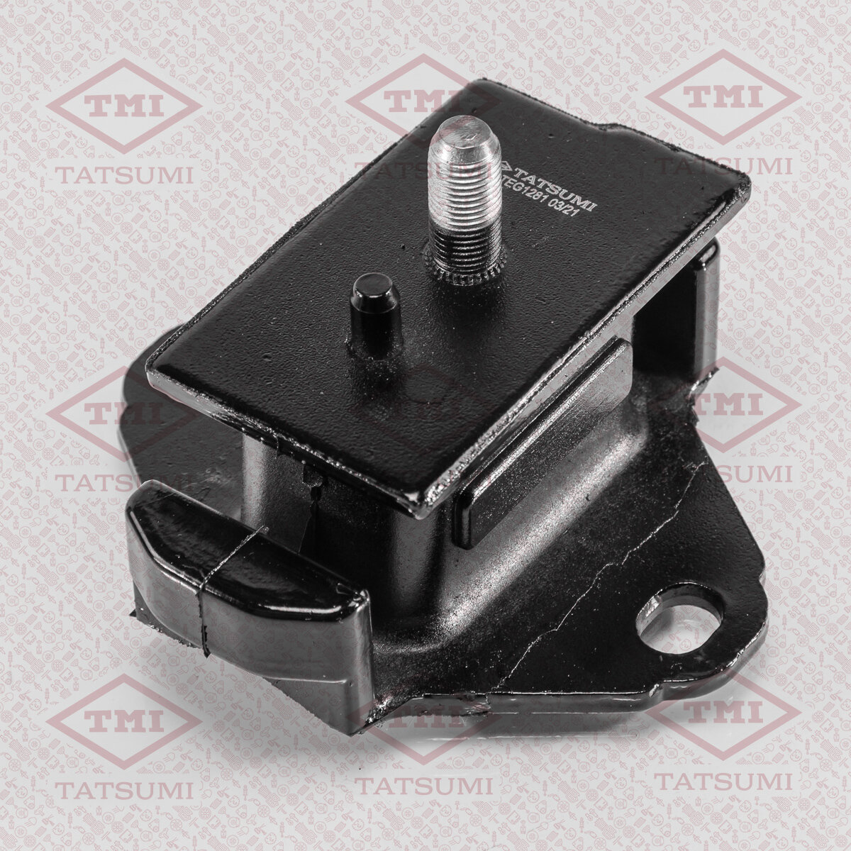 TEG1281 Опора двигателя TOYOTA HIACE 95- перед. TATSUMI арт. TEG1281