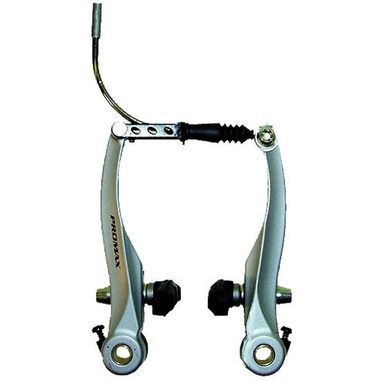 Тормоза Promax 5-360830 V-брейк перед.+зад. 110мм алюм. (50) серебр.