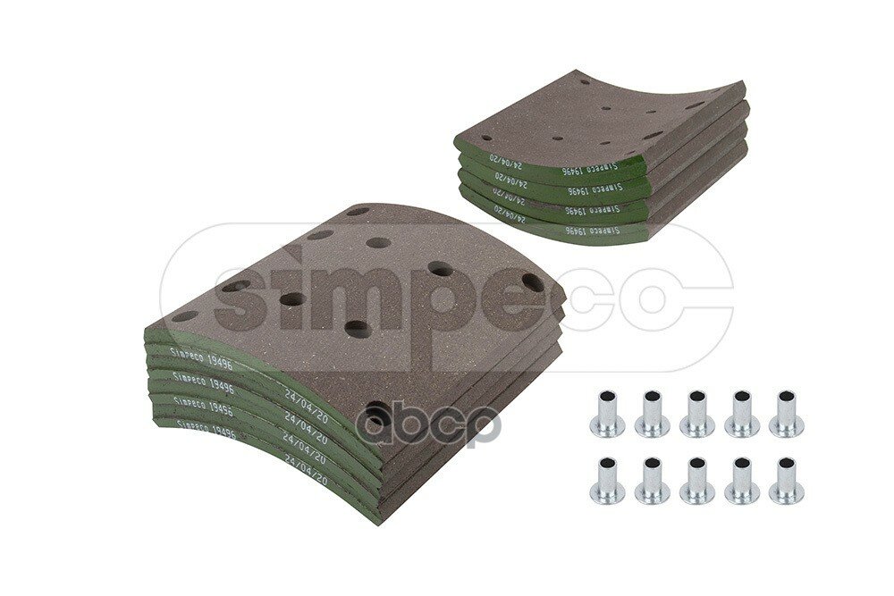Накладки тормозные, комплект SIMPECO арт. SP0410.0030