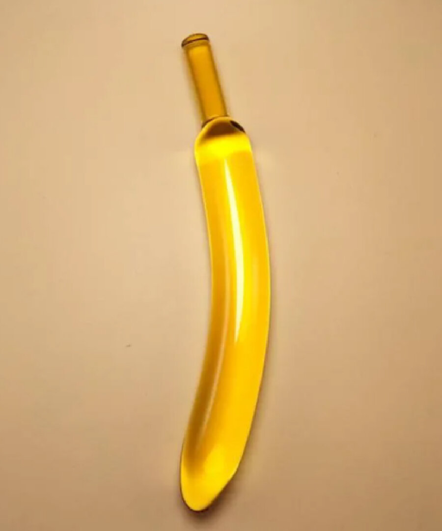 Fredorch Фаллоимитатор, анальная пробка в виде банана 18 см