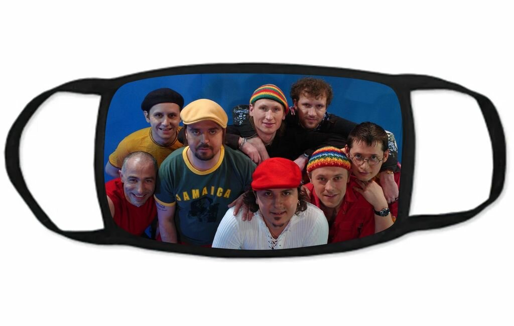 Маска защитная Ляпис Трубецкой, Lyapis Trubetskoy №6, Детская - 18 на 10 см