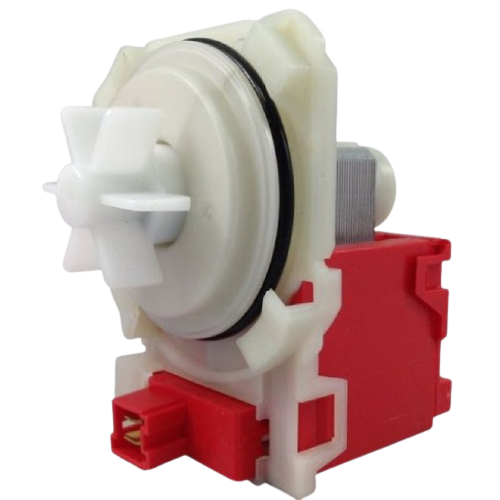 Двигатель сливного насоса (4 защелки, клеммы вперед, 30W, Copreci) Bosch 215038