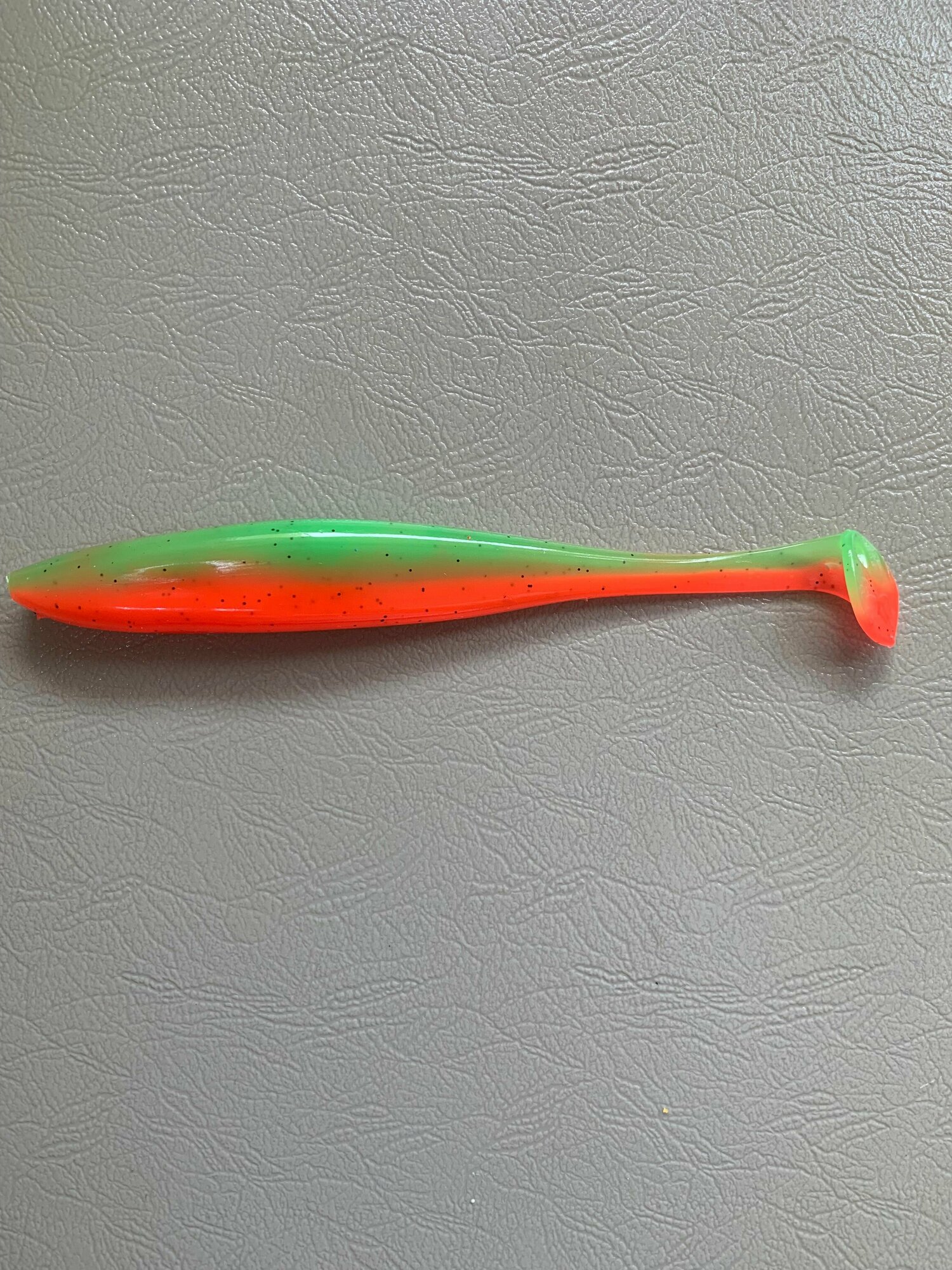 Силиконовая приманка мягкая Малёк (Easy minnow) 20 см, 1 шт, Арбуз (Arbuz).
