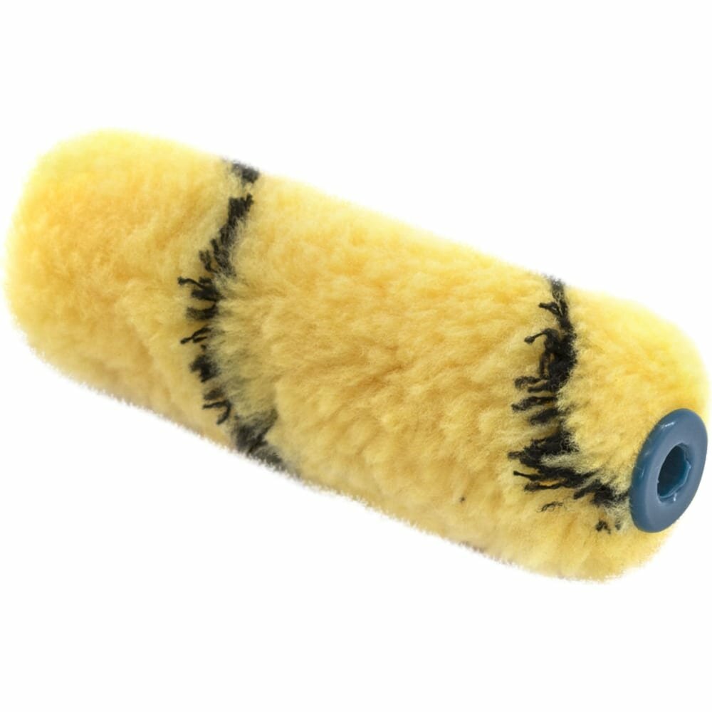 Малярный мини-ролик РемоКолор "Премиум", ось 6 мм, D 15 мм, 100 мм 06-1-736