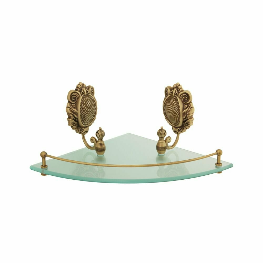 Полка c галереей угловая CLEOPATRA