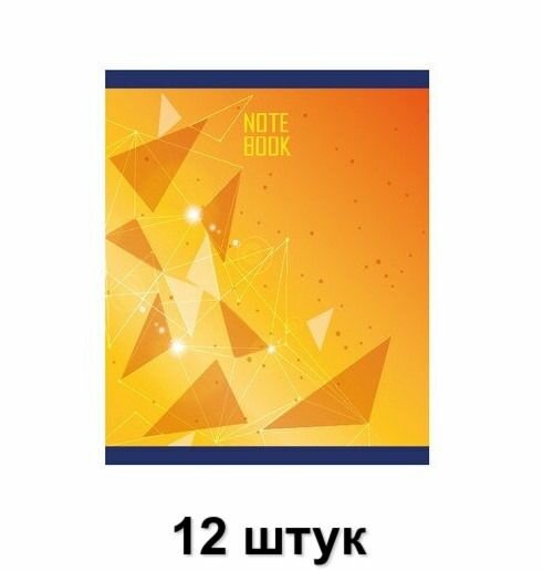 Attache Тетрадь общая Galaxy А5, 48 листов, 12 шт